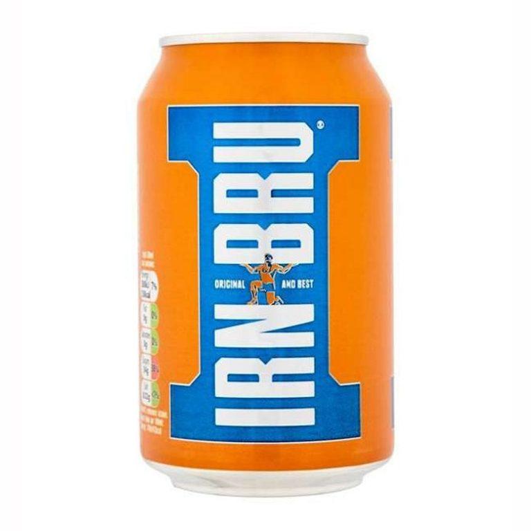 Irn-Bru 330ml Can x 24 - MannVend