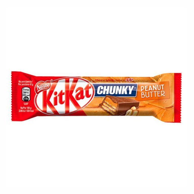 Kit Kat Chunky Peanut Butter 42g x 24 - MannVend