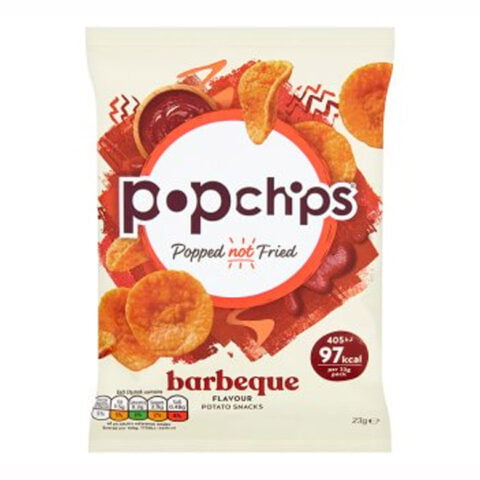 Popchips Barbeque 23g x 24 - MannVend
