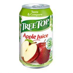 Tree Top Apple Juice 330ml Can x 24 - MannVend