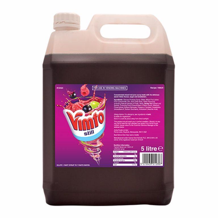 Vimto Drinks syrup 5 litre - MannVend