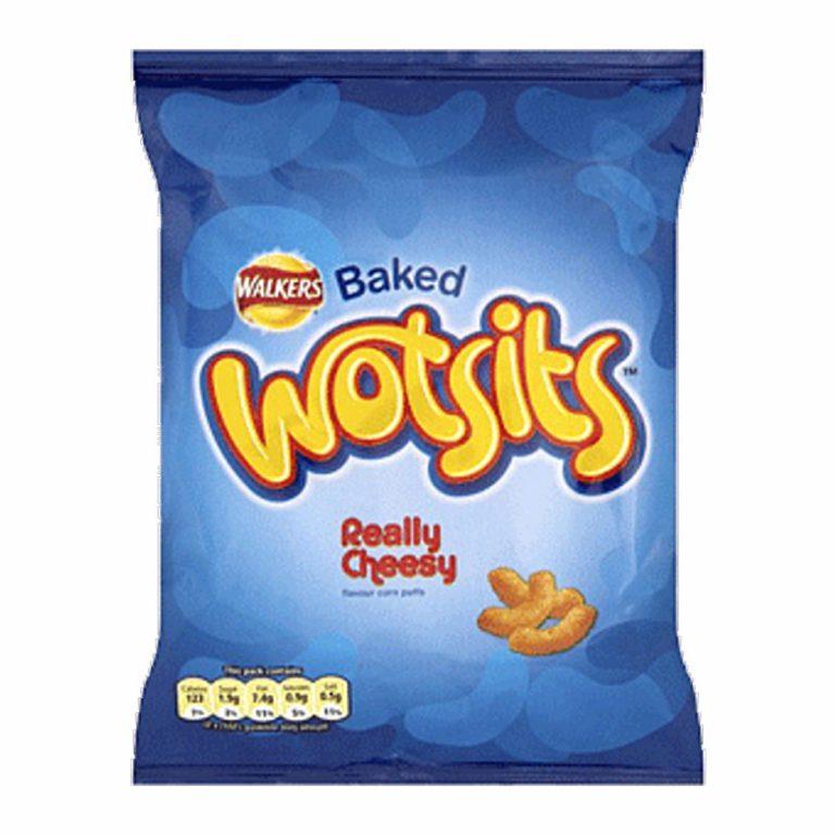 Walkers Cheesy Wotsits 22.5g x 32 - MannVend